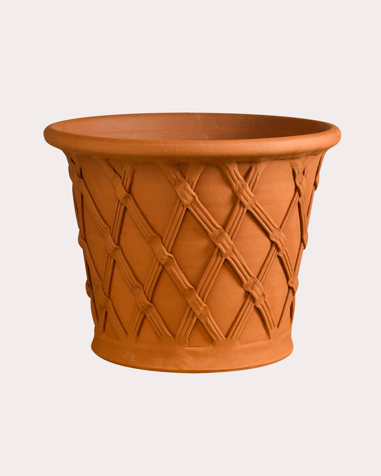 Straight Sided Basket Pot