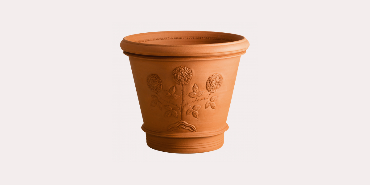 Jubilee Rose Pot